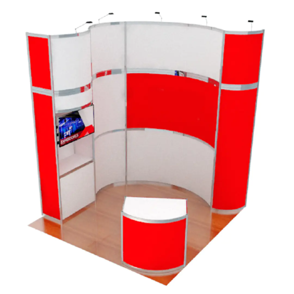 STAND DISEÑO SISTEMA MÁXIMA 3 X 3 M. | 221-100MC(03) – Expomex