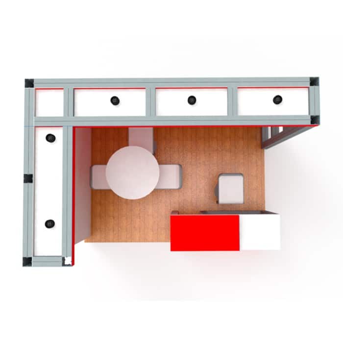 STAND DISEÑO SISTEMA MÁXIMA 3 X 2 M. | 221-100ME(06) - Expomex