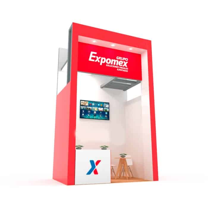 STAND DISEÑO SISTEMA MÁXIMA 3 X 2 M. | 221-100MC(04) - Expomex