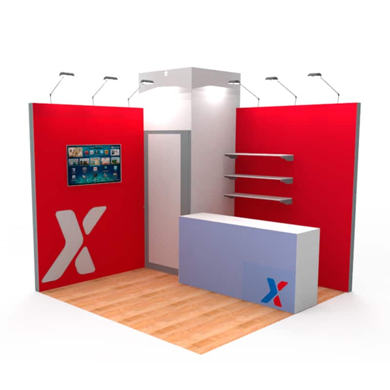 STAND DISEÑO SISTEMA MÁXIMA 3 X 3 M. | 221-100ME(12) - Expomex