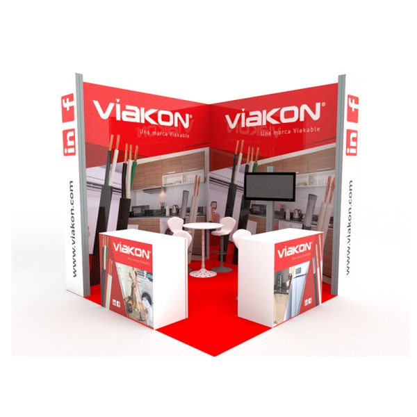 STAND DISEÑO SISTEMA MÁXIMA 3 X 3 M. | 221-100MC(03) - Expomex