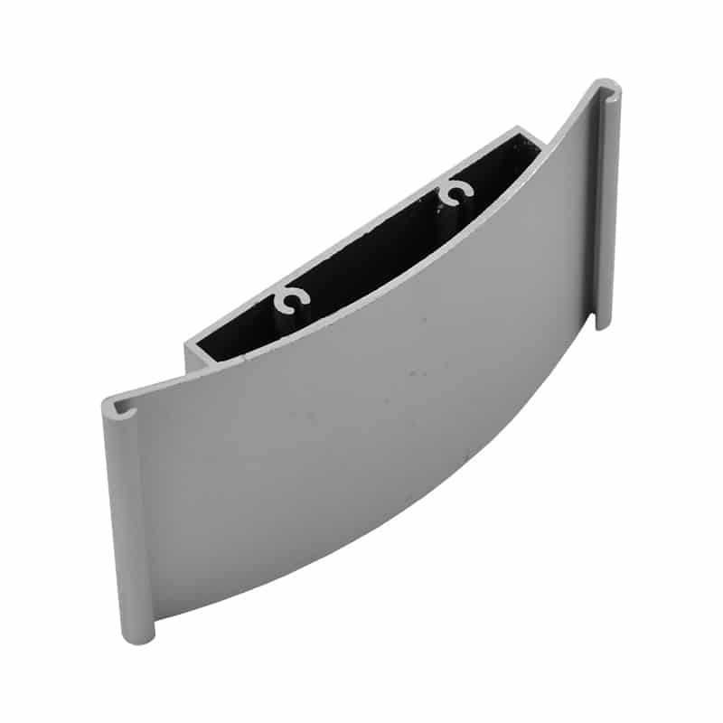 PERFIL DE ALUMINIO FRENTE CURVO K100 TRAMO DE 6 M. | 391-K100-T2-6000 ...