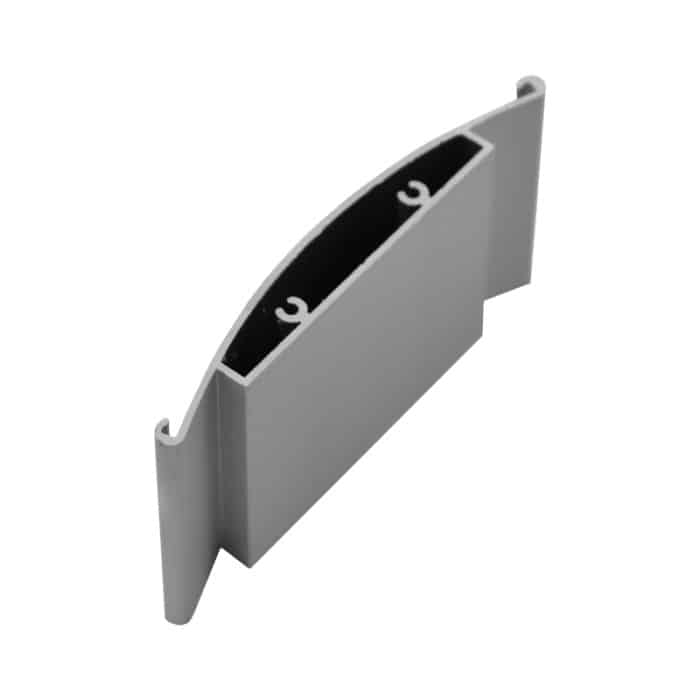 PERFIL DE ALUMINIO FRENTE CURVO K100 TRAMO DE 6 M. | 391-K100-T2-6000 ...