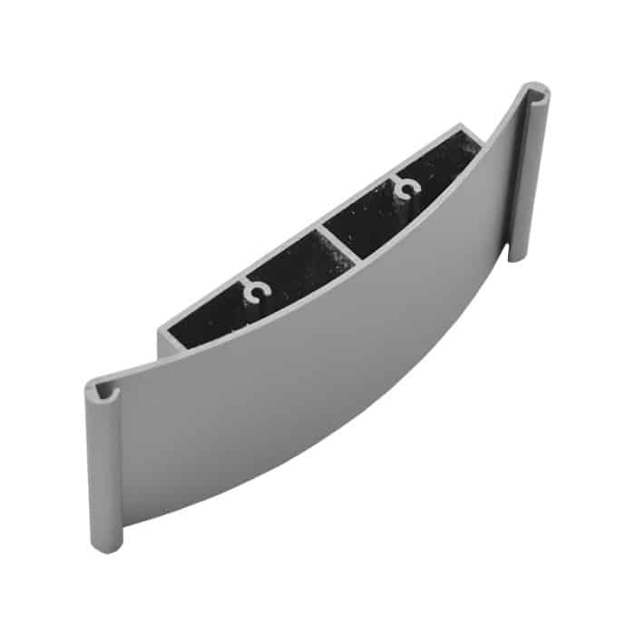 PERFIL DE ALUMINIO FRENTE CURVO K120 TRAMO DE 6 M. | 391-K120-T2-6000 ...