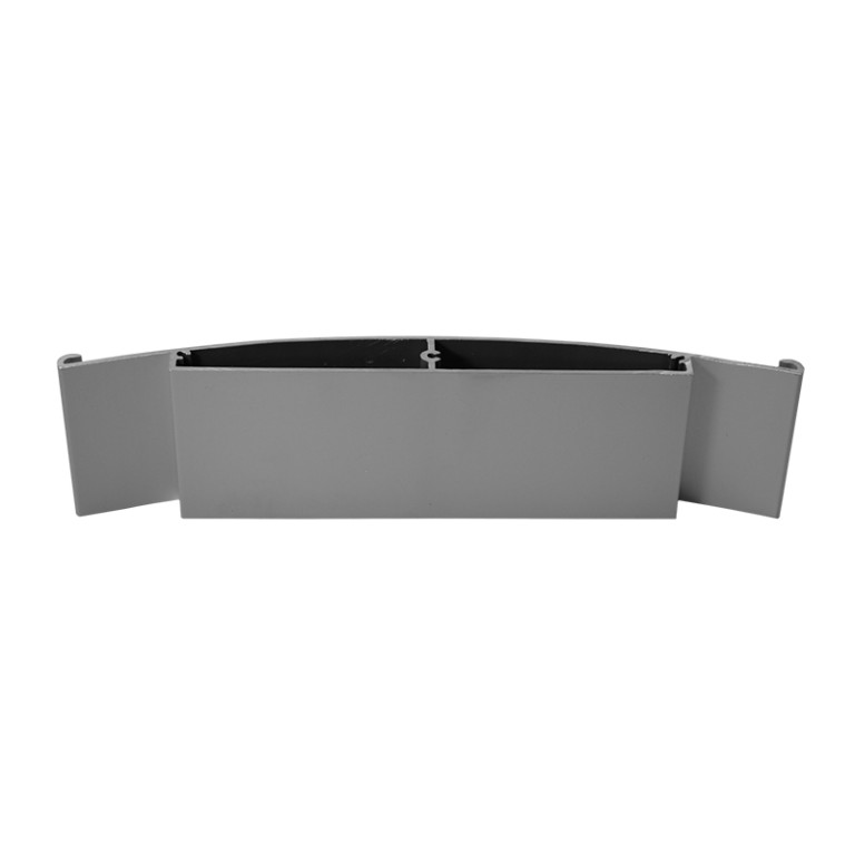 PERFIL DE ALUMINIO FRENTE CURVO K200 TRAMO DE 6 M. | 391-K200-T-6000 ...