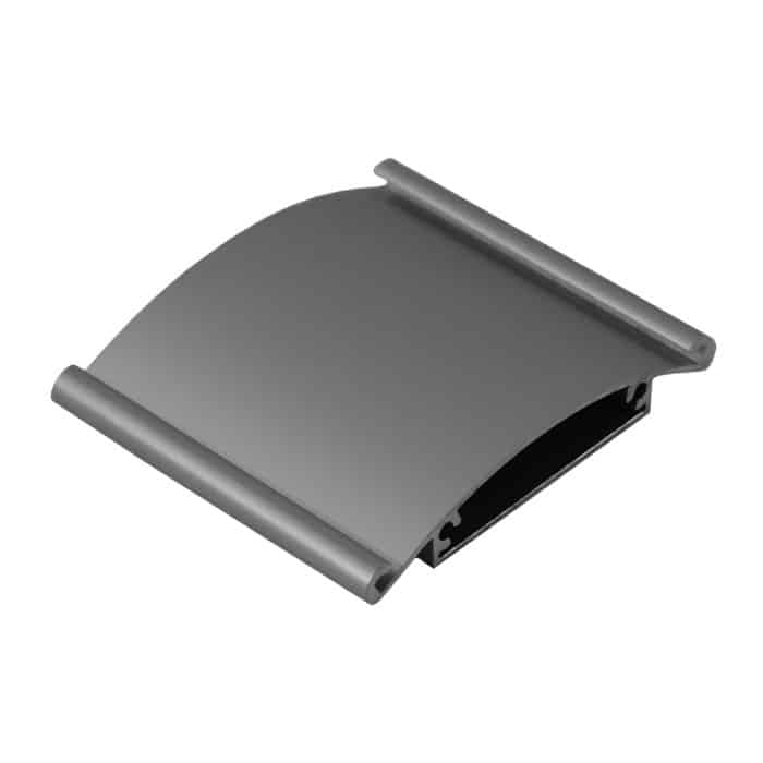 PERFIL DE ALUMINIO FRENTE CURVO K60X TRAMO DE 6 M. | 391-K60X-T-6000 ...
